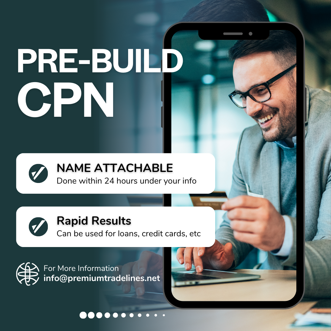 Pre-built CPN (Limited Quantity) – Premium Tradelines